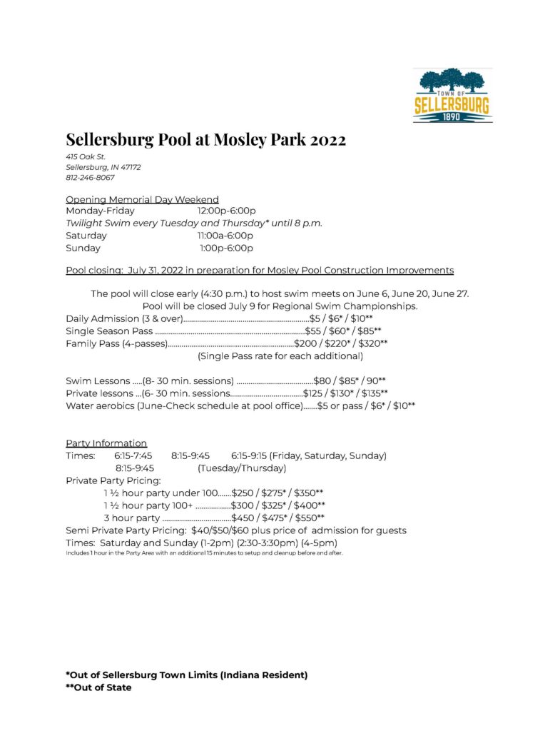 Parks & Recreation - sellersburg